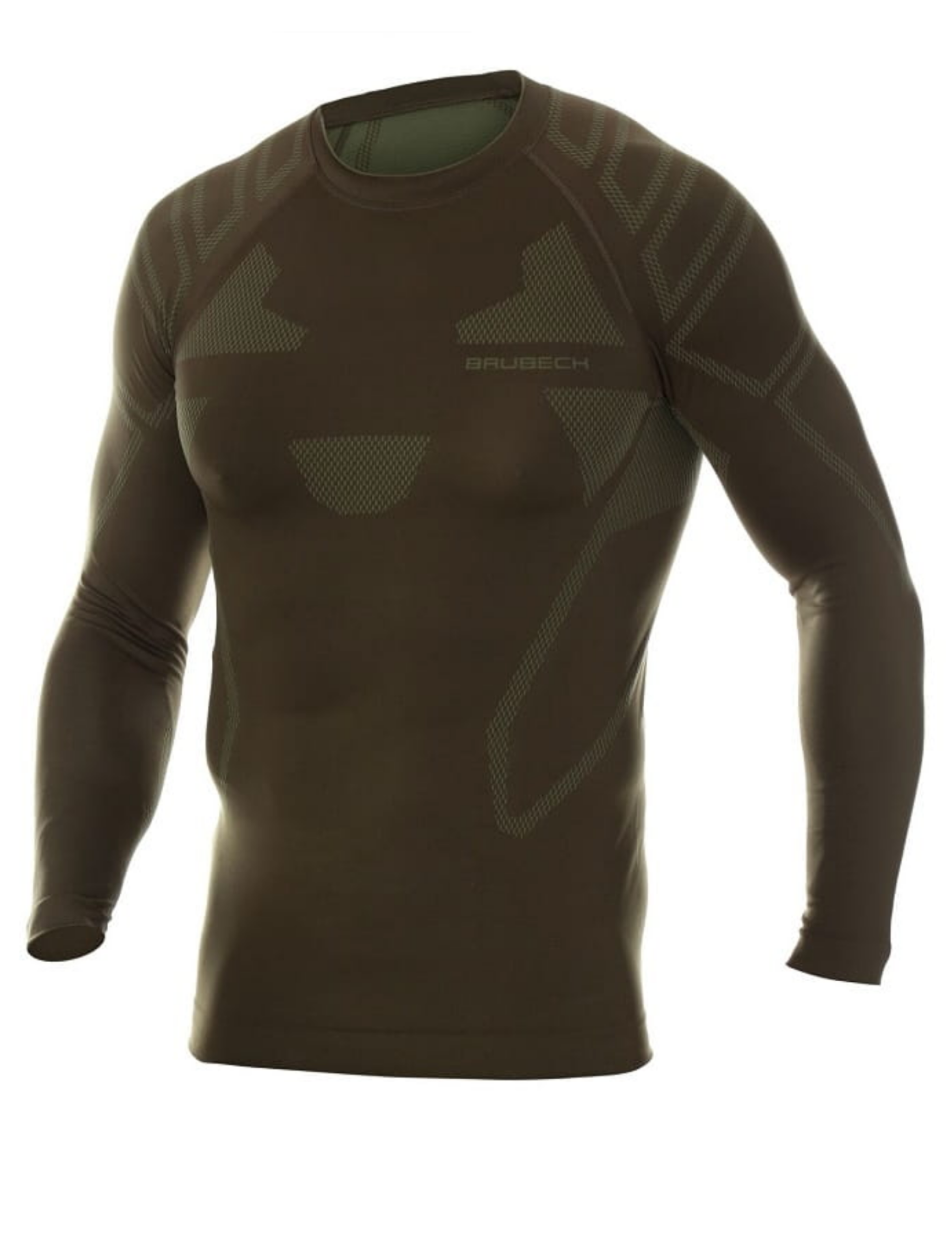 Carping 8422 Seamless Thermal Baselayer Top, Green | Ollyskins