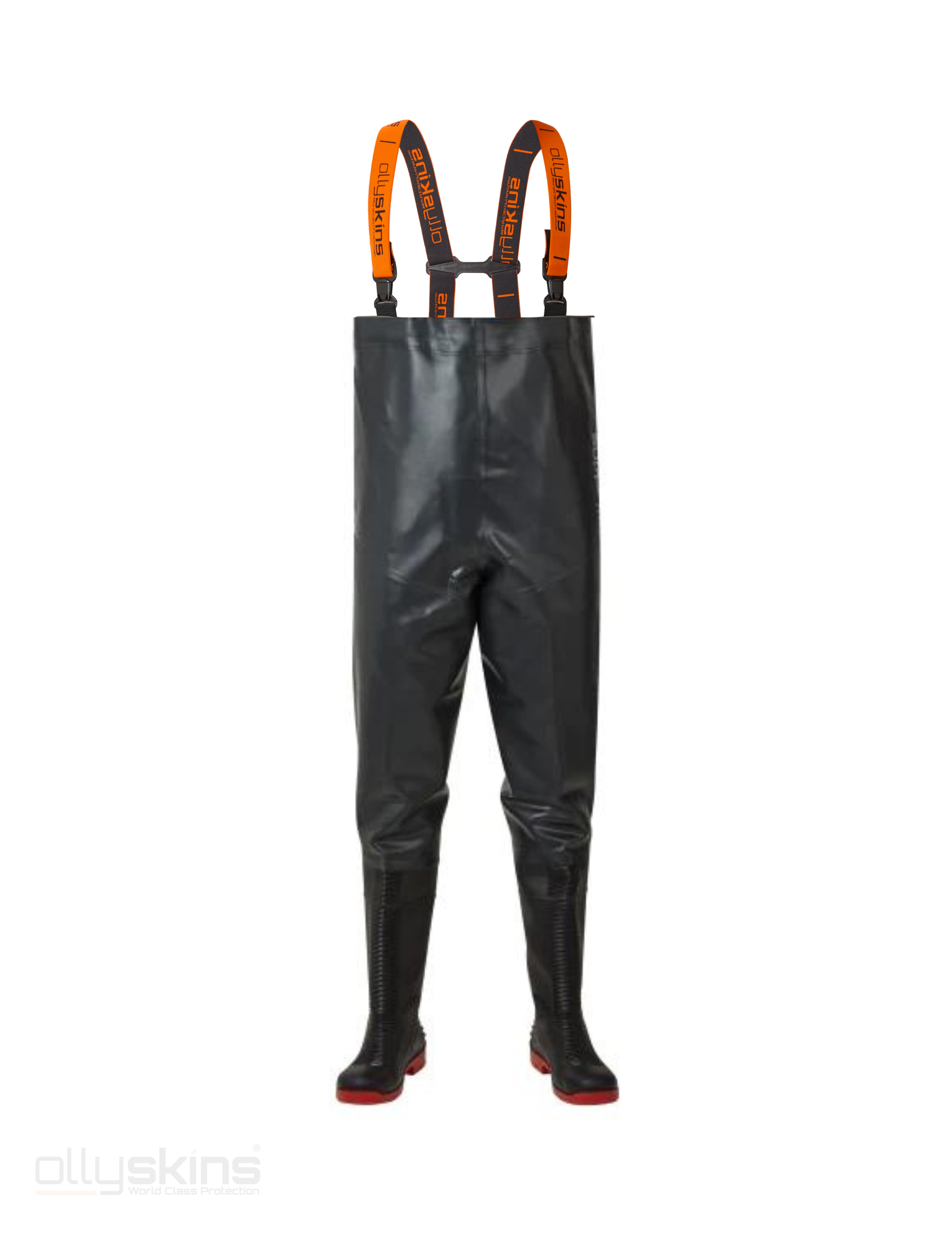 Ollyskins 2880 ULTRA PVC Double Layered Industrial Chest Waders | Ollyskins