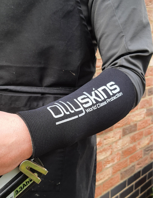 Ollyskins 1336 NeoARM™ Rib Neoprene Armlet, Black